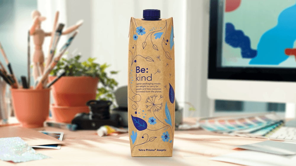 Juice sustainable packaging designed to appeal consumer groups