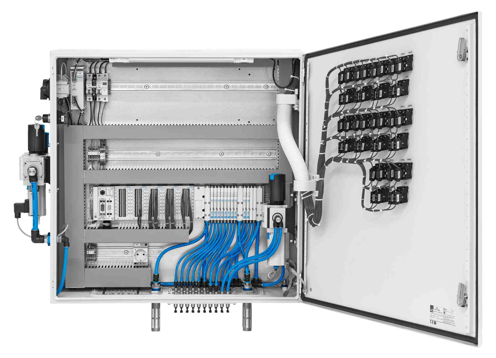 Control cabinet guide online for water treatment plants