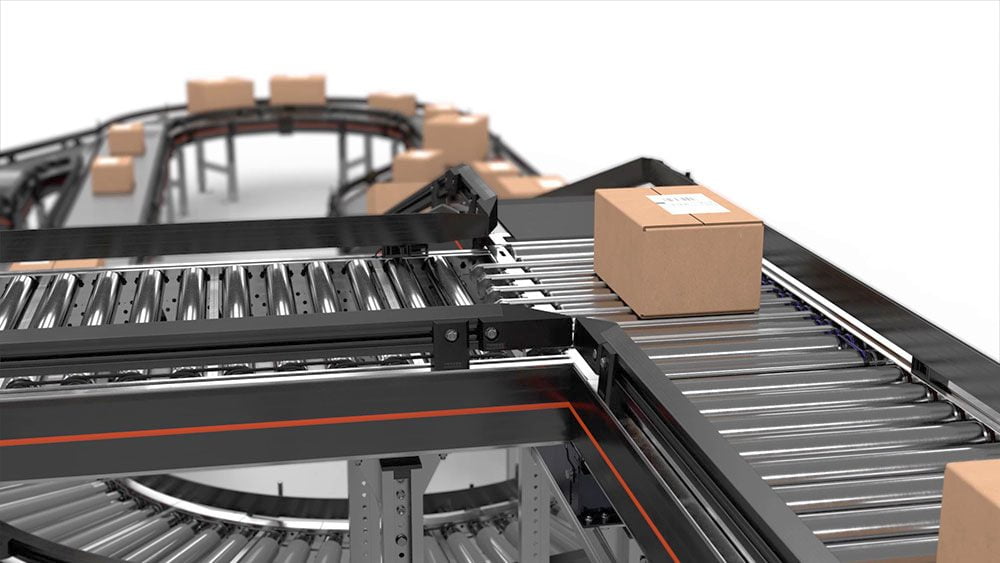 Integrated conveyor system: modular platform, easy installation