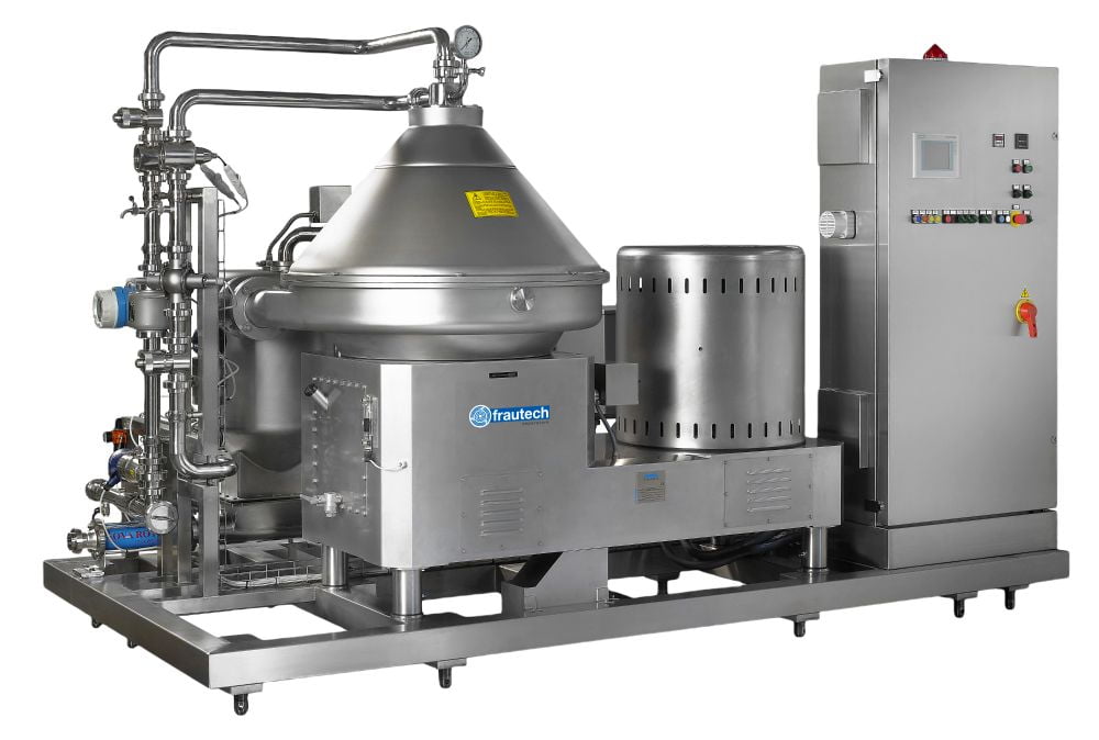 Centrifugal separators for food and beverage: capacities of up to ...